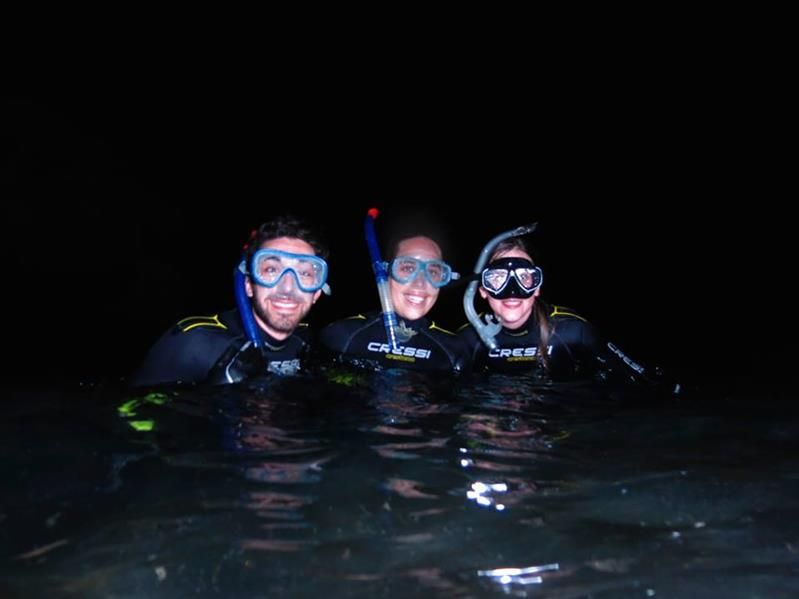 Snorkel by night - Plàncton Diving - Municipal Tourist Board of l ...